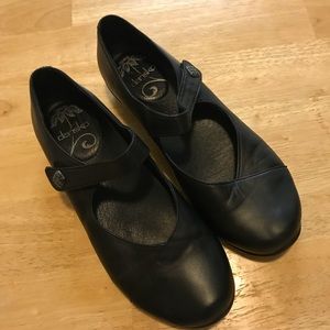 Shoes | Dansko Shoes Black Color Size 37 Velcro Flat | Poshmark
